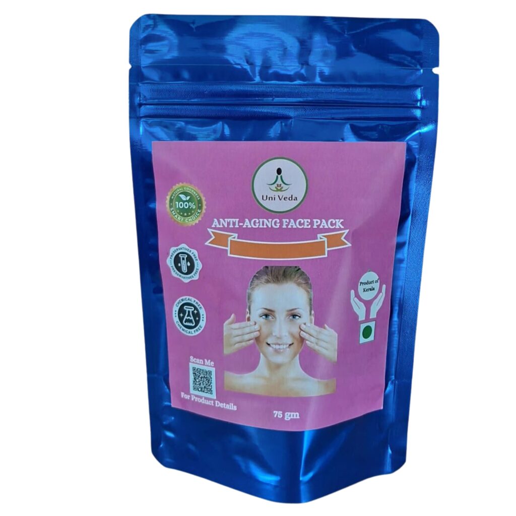 Anti Aging Face Pack 75 Gm Kerala Ayurvedaa